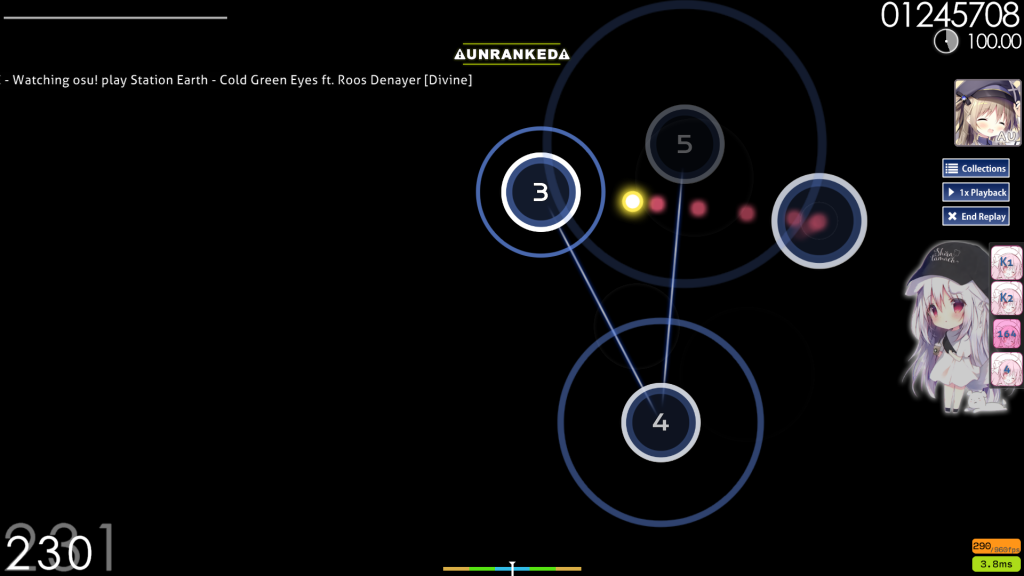 OSU Skin | Shiratama Theme V1.0 – 山间清风，月下银羽